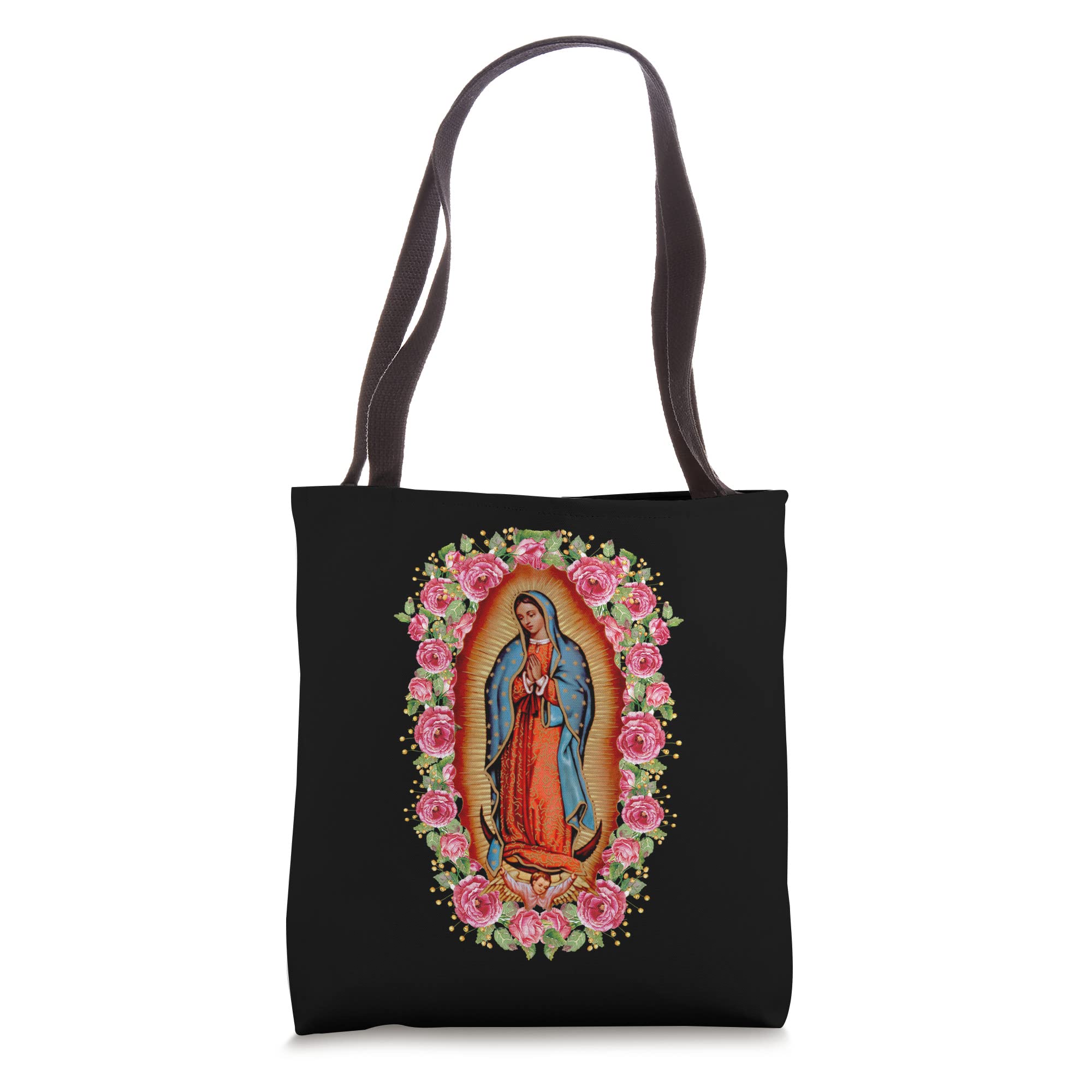 Our Lady Virgen De Guadalupe Virgin Mary Tote Bag