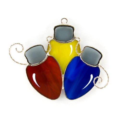 Switchables Glass Cover: Christmas Light Bulbs