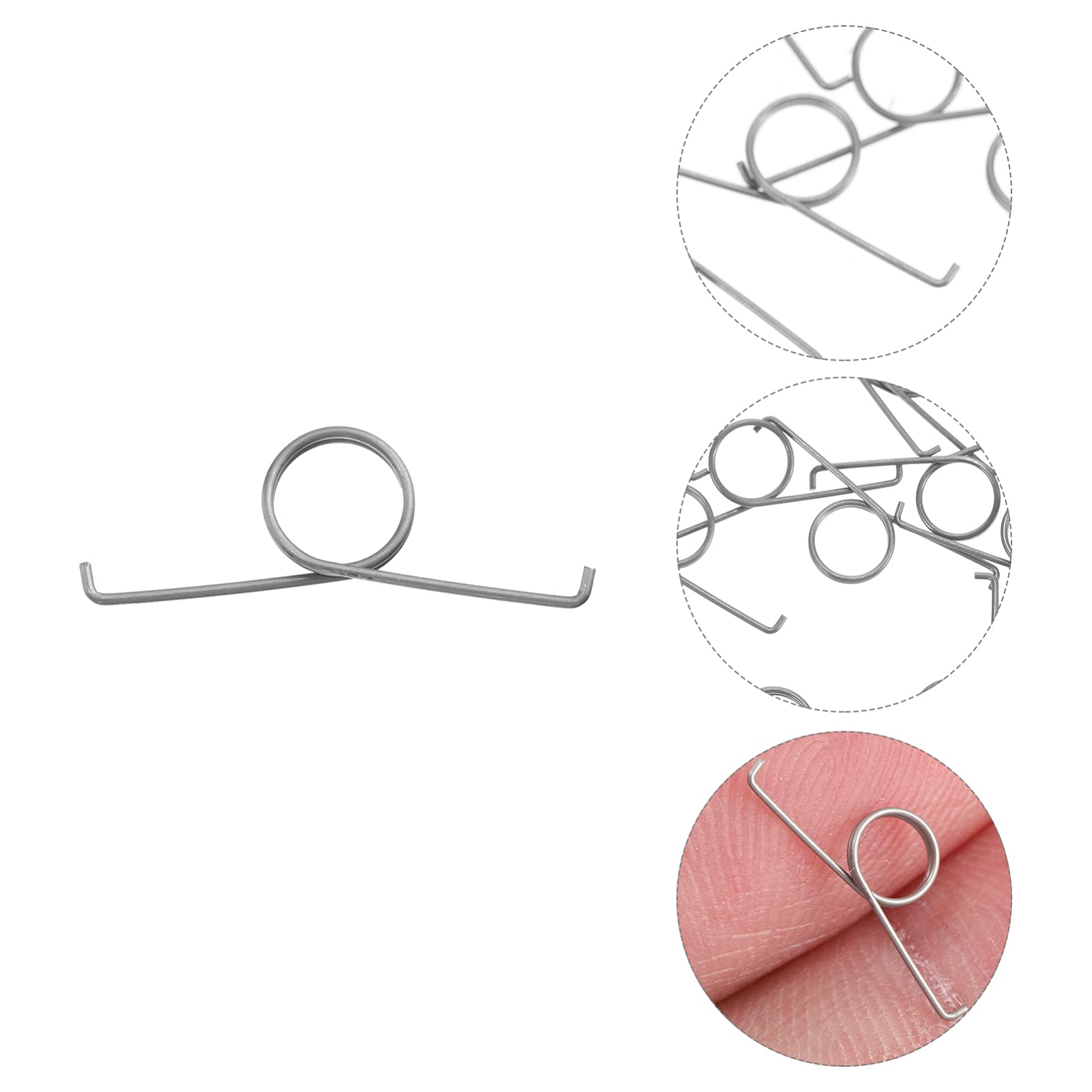 MILISTEN 50pcs Button Spring Controller Spring Metal Game Machine Spring Replacement Spring Metal Gamepad Spring Metal Metal Buttons Game Console l2 Iron
