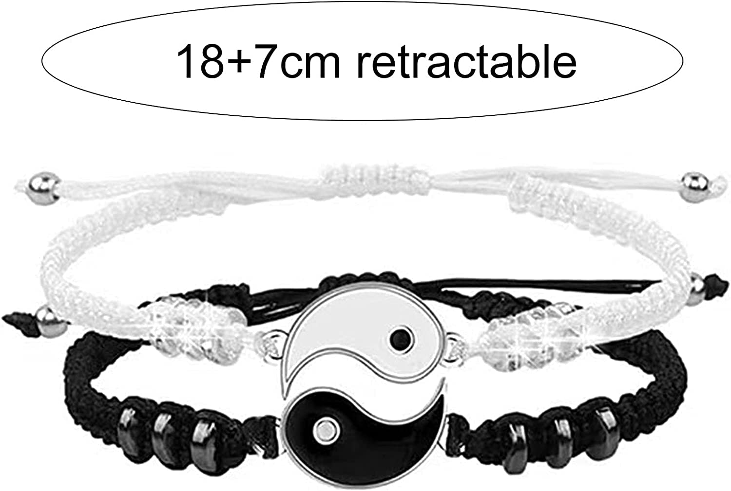 BFF Bracelets For Girlfriend Boyfriend Valentines Gift for 2 Relationship Friendship Anniversary