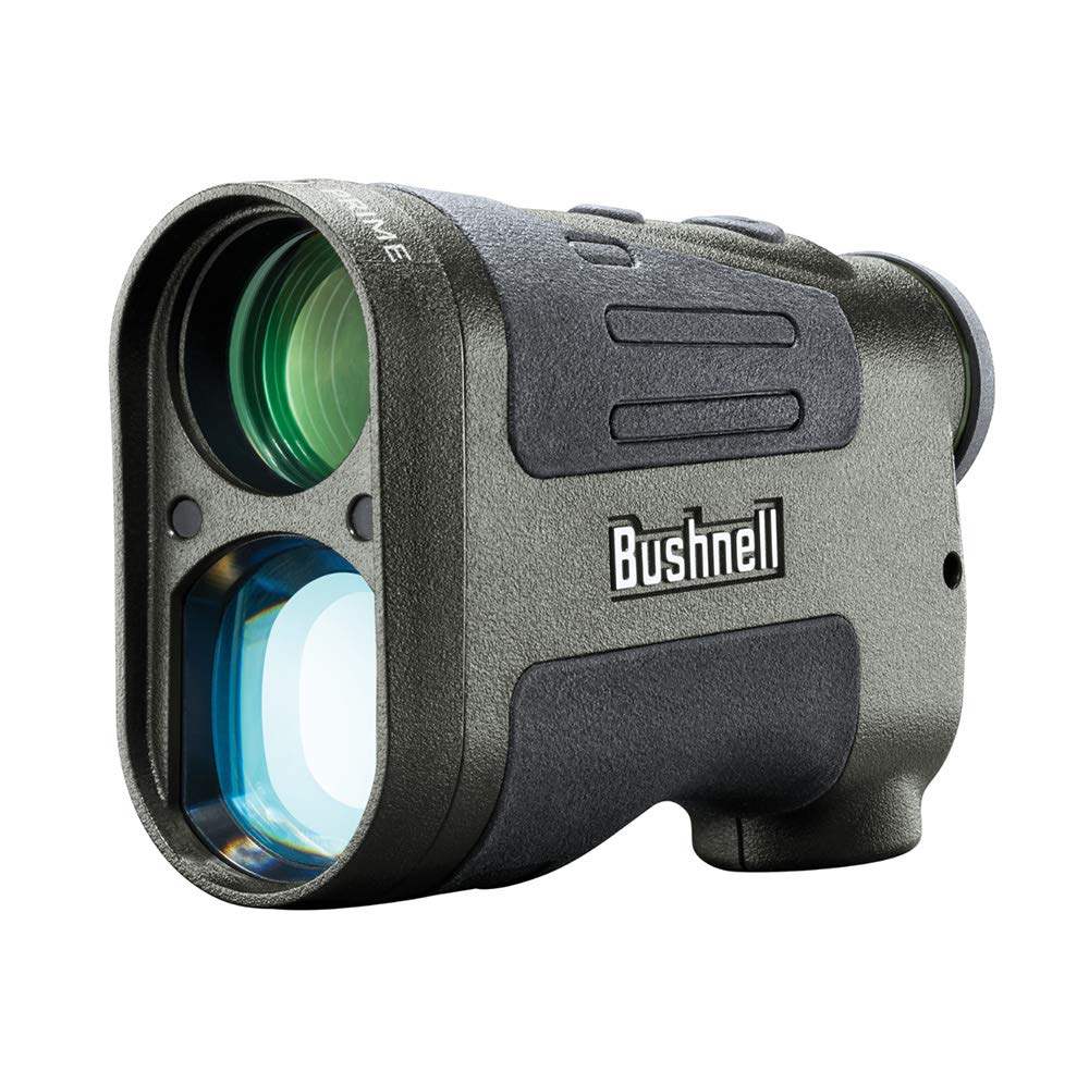 Bushnell Prime Hunting Bundle, Prime 12x50 Binocular and Prime 1300 Laser Rangefinder with Vault Bino & Laser Rangefinder Caddies, Waterproof, Performance Hunting Optics