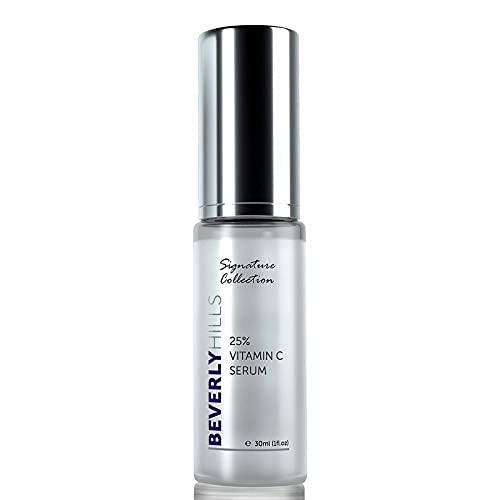 Beverly Hills Vitamin C Serum for Face, Unisex, Skin Serum, Hydrating and Protective, Soothes Irritation, 25% Vitamin C, 1 oz