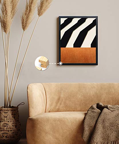 JD Concept Wood 16x20 Black Picture Frame 3 Pack - Gallery Wall Frame Set - Suitable for Horizontal and Vertical Hanging 16 x 20 Poster Photo