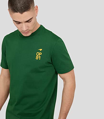 McLaren F1 Men's 2023 Oscar Piastri Team Replica Set Up T-Shirt Green