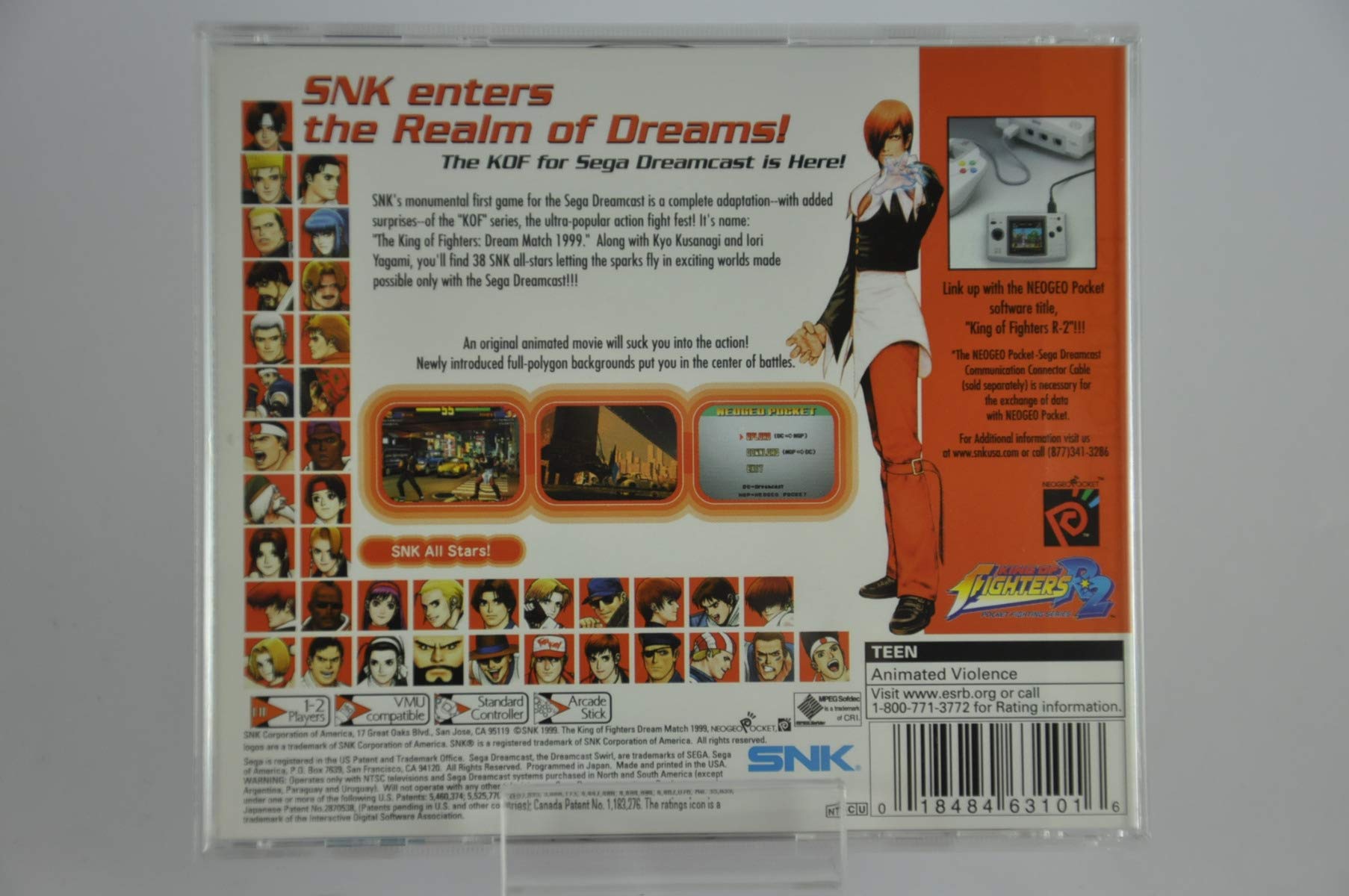 King of Fighters Dream Match '99 - Sega Dreamcast