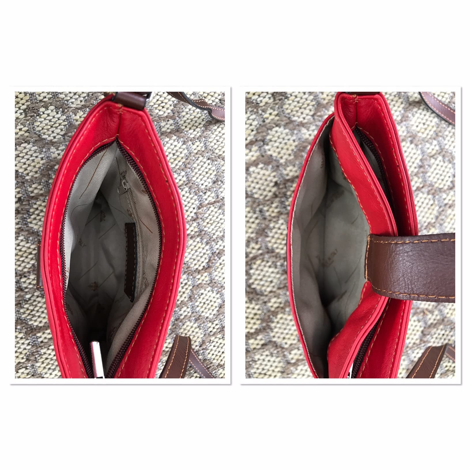 LaGaksta Lilly Mini Crossbody Bag (Red Brown)