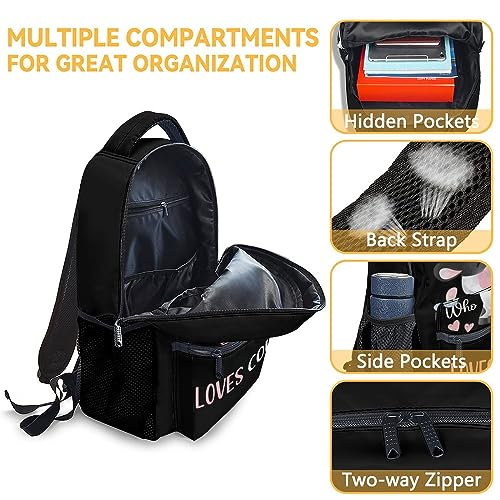 CUSPCOD Cow Backpack for Girls Boys, 16 Inch Backpacks for School, Cute, Adjustable Straps, Durable, Lightweight, Large Capacity Bookbag for Kids