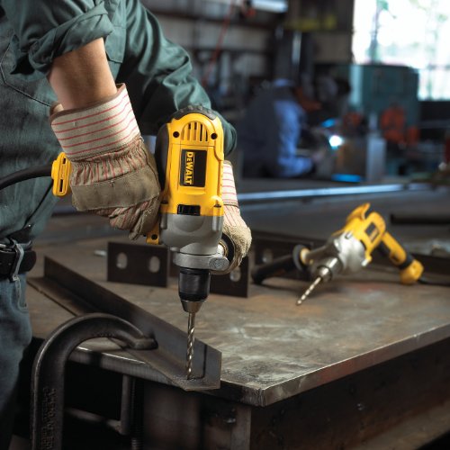 DEWALT Electric Drill, Mid Handle Grip, 1/2-Inch, 10-Amp (DWD215G)