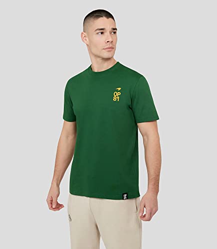McLaren F1 Men's 2023 Oscar Piastri Team Replica Set Up T-Shirt Green