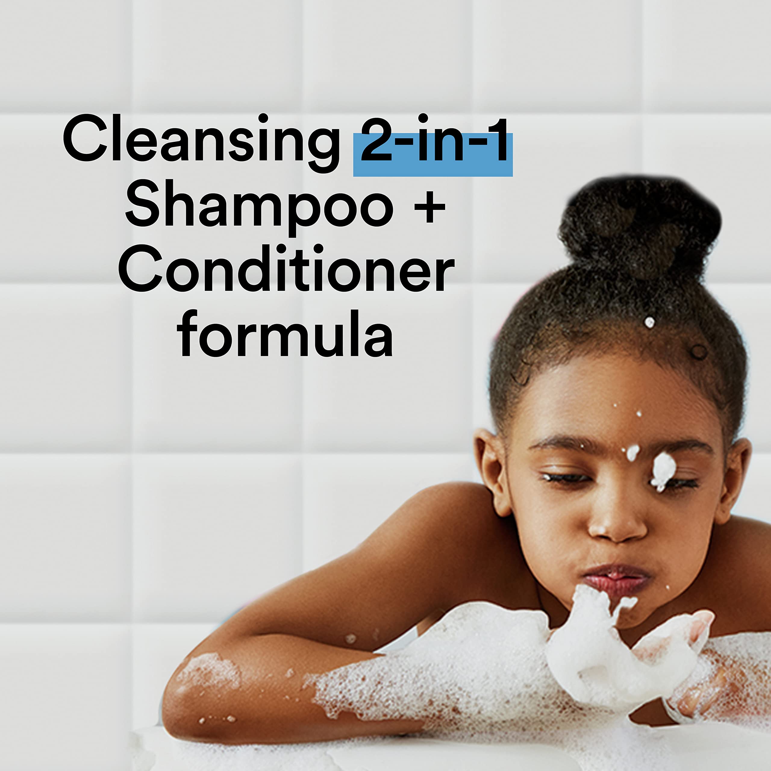 Suave 2 in 1 Shampoo and Conditioner For Gentle Cleaning and Detangling Surf's Up Hypoallergenic and Dermatologist-Tested 12 oz (Pack of 6)