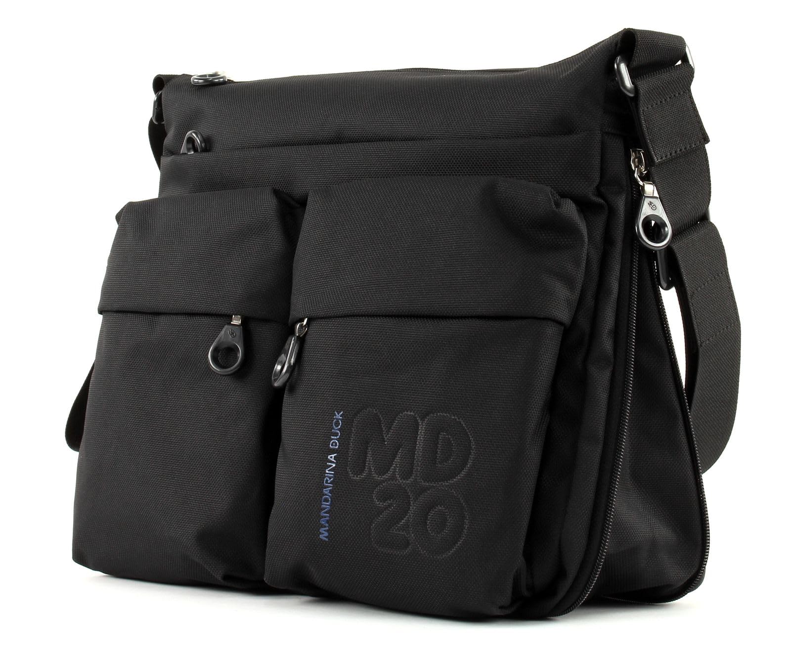 Mandarina Duck Women's Md20 Minuteria, Black, 10x21x28.5 cm (B x H x T)