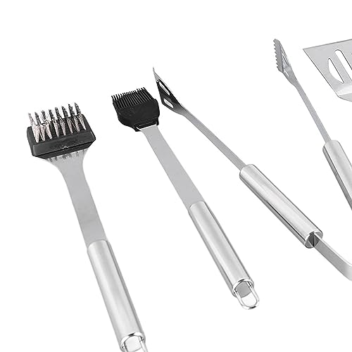 BBQ Grill Tools Set, Fork 20pcs Portable Professional Stainless Steel Grill Set for Outdoor for Camping