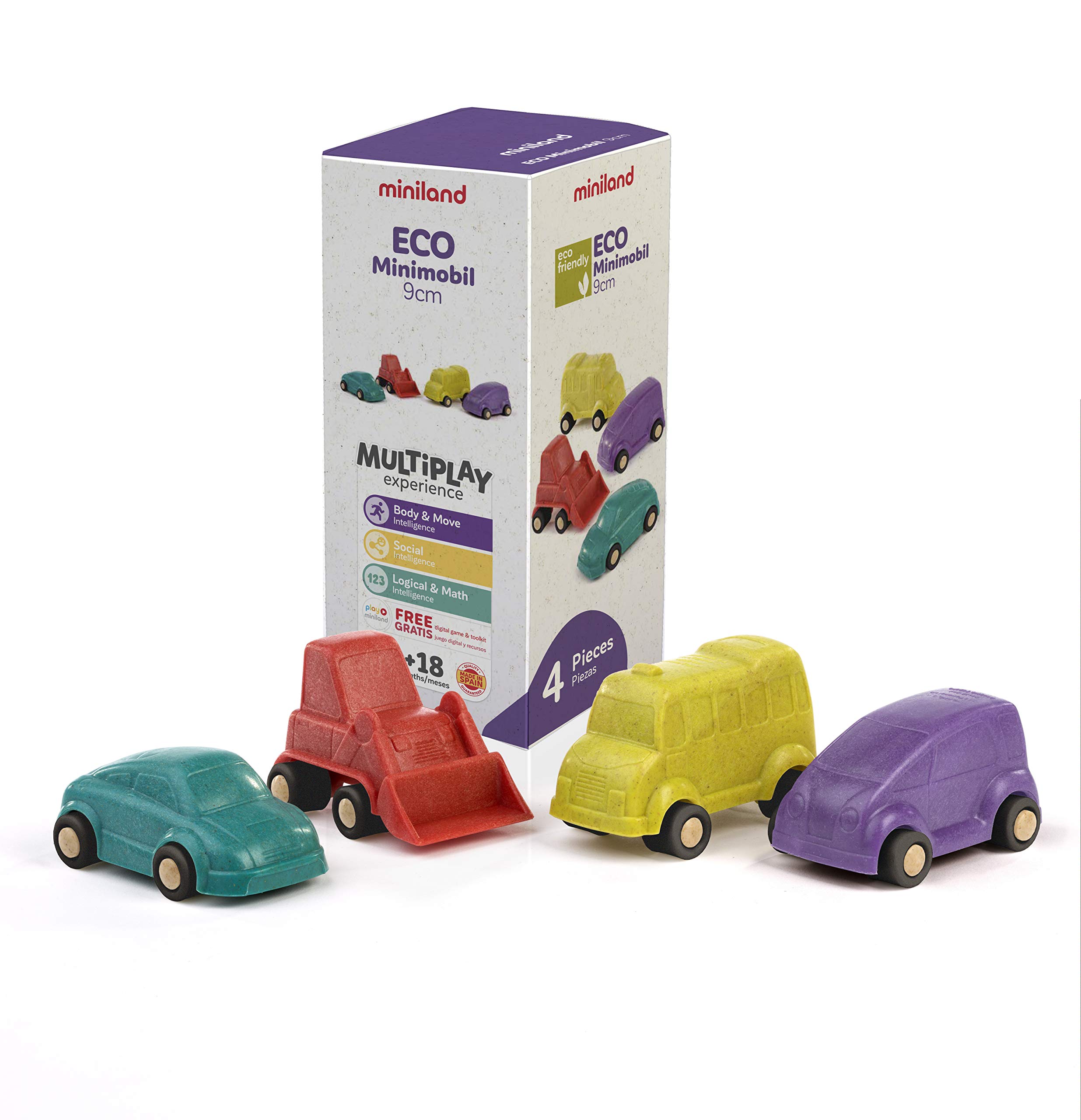Miniland Educational - ECO Minimobil 3 1/2"
