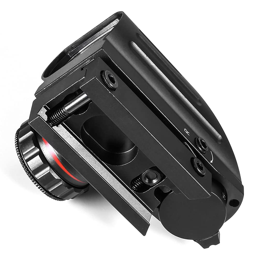 BESTSIGHT Red Dot Sight Reflex Green Dot Sight with 4 Styles Reticle,5 Level Red/Green Illumination