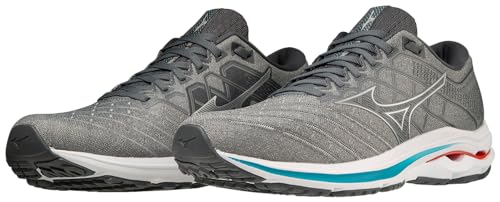 Mizuno Men’s Wave Inspire 18 Running Shoes, Ultimate Grey-Silver, 10.5