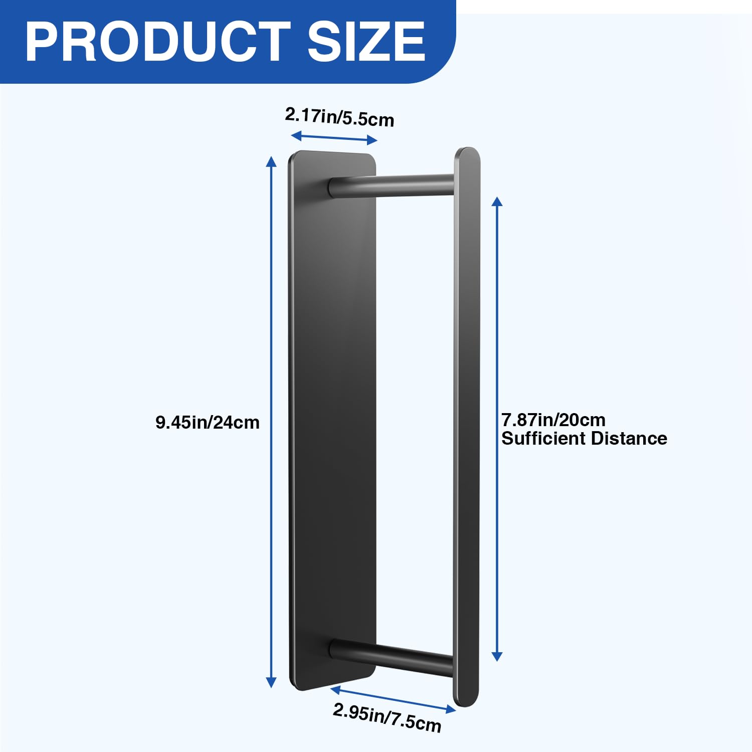 giffgiss Magnetic Hanger Holder for Laundry Room, Hanger Storage Organizer for Washing Machine on Wall, Clothes Hanger Organizer