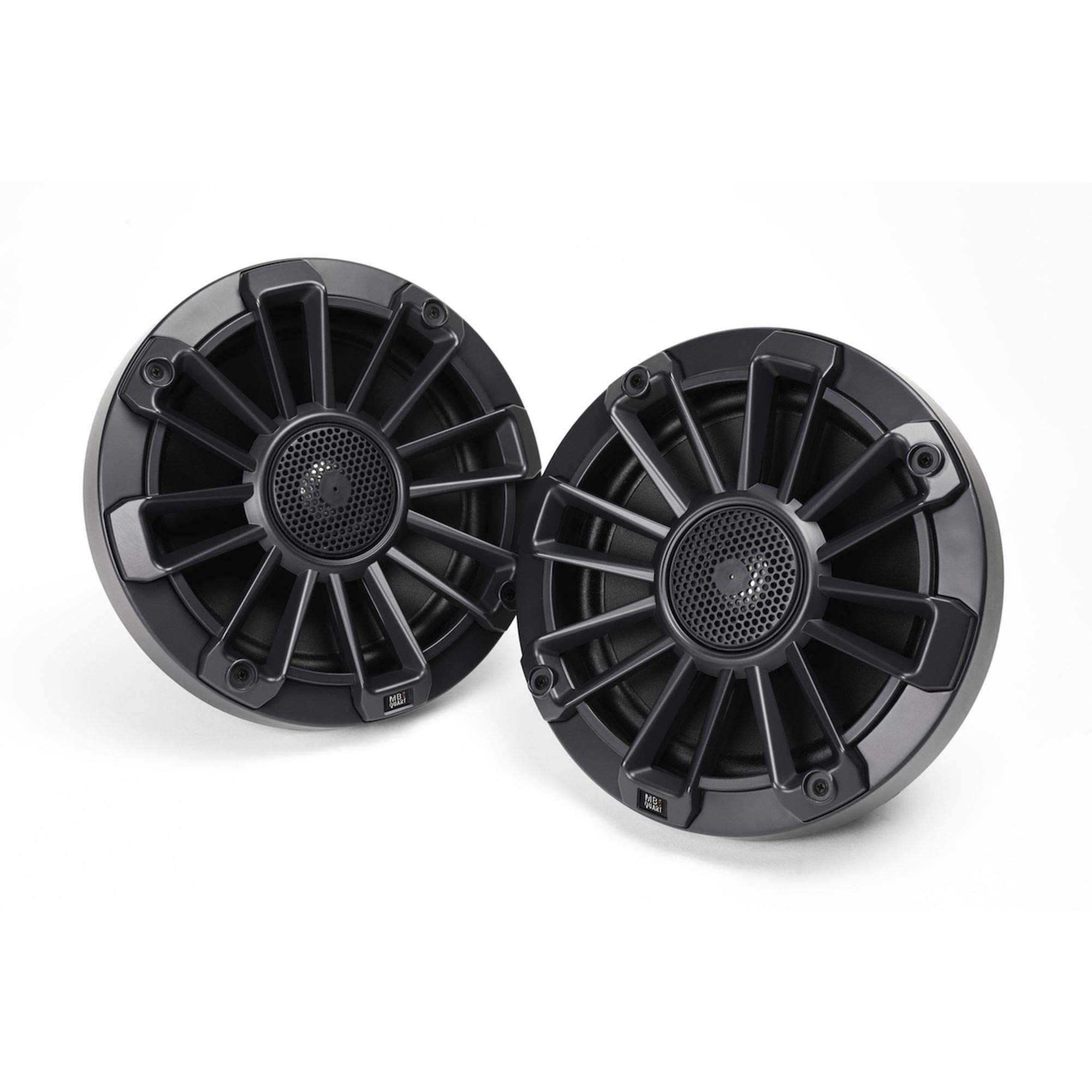 MB Quart Bundle- 1 Pair of NP1-169 Nautic Premium 6x9 Marine Speakers & 1 Pair of NP1-116 Nautic Premium 6.5" Marine Speakers (Black Frame with Black, Silver, White Grills Included)