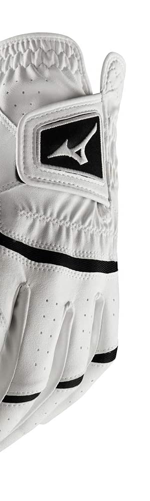 Mizuno 2020 Elite Golf Glove White/Black, Medium, Left Hand