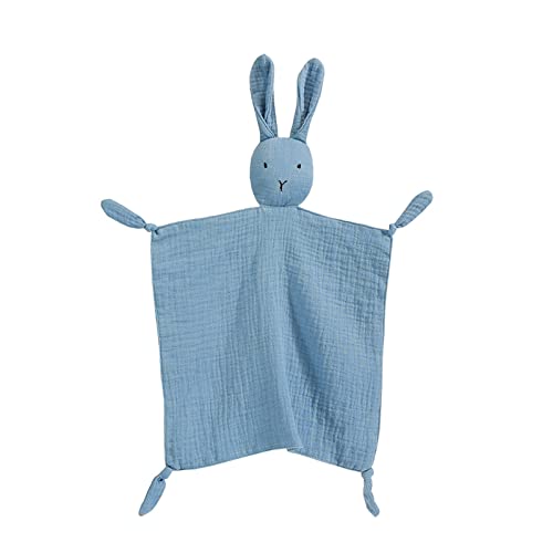 Cozy Plush Baby Security Blanket,Skin Friendly Cotton Rabbits Security Blanket for Boys and Girls Baby Gifts for Toddler