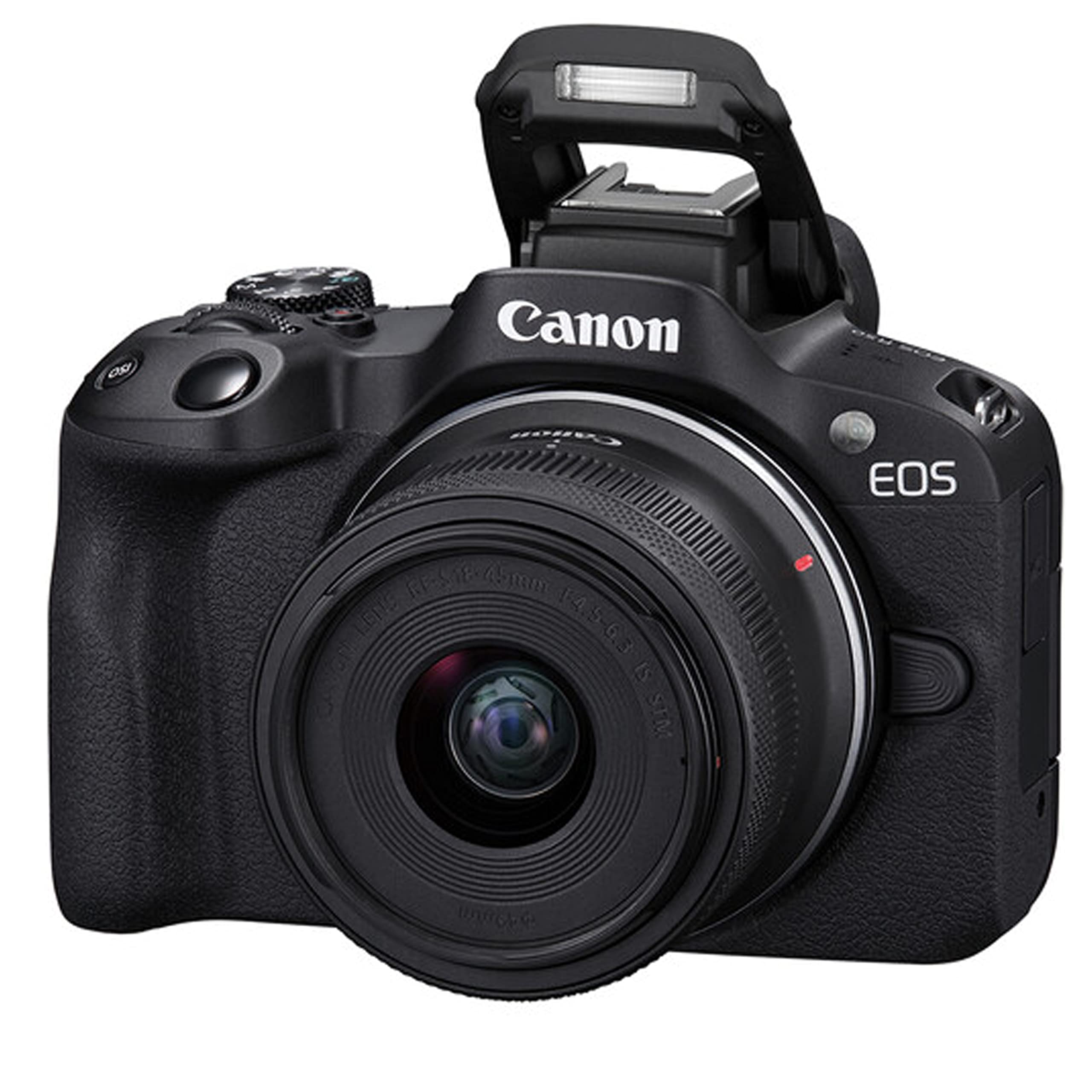Canon EOS R50 Mirrorless Camera with 18-45mm and 55-210mm Lenses + 128GB Memory + Case + Tripod + Filters (40pc Bundle)