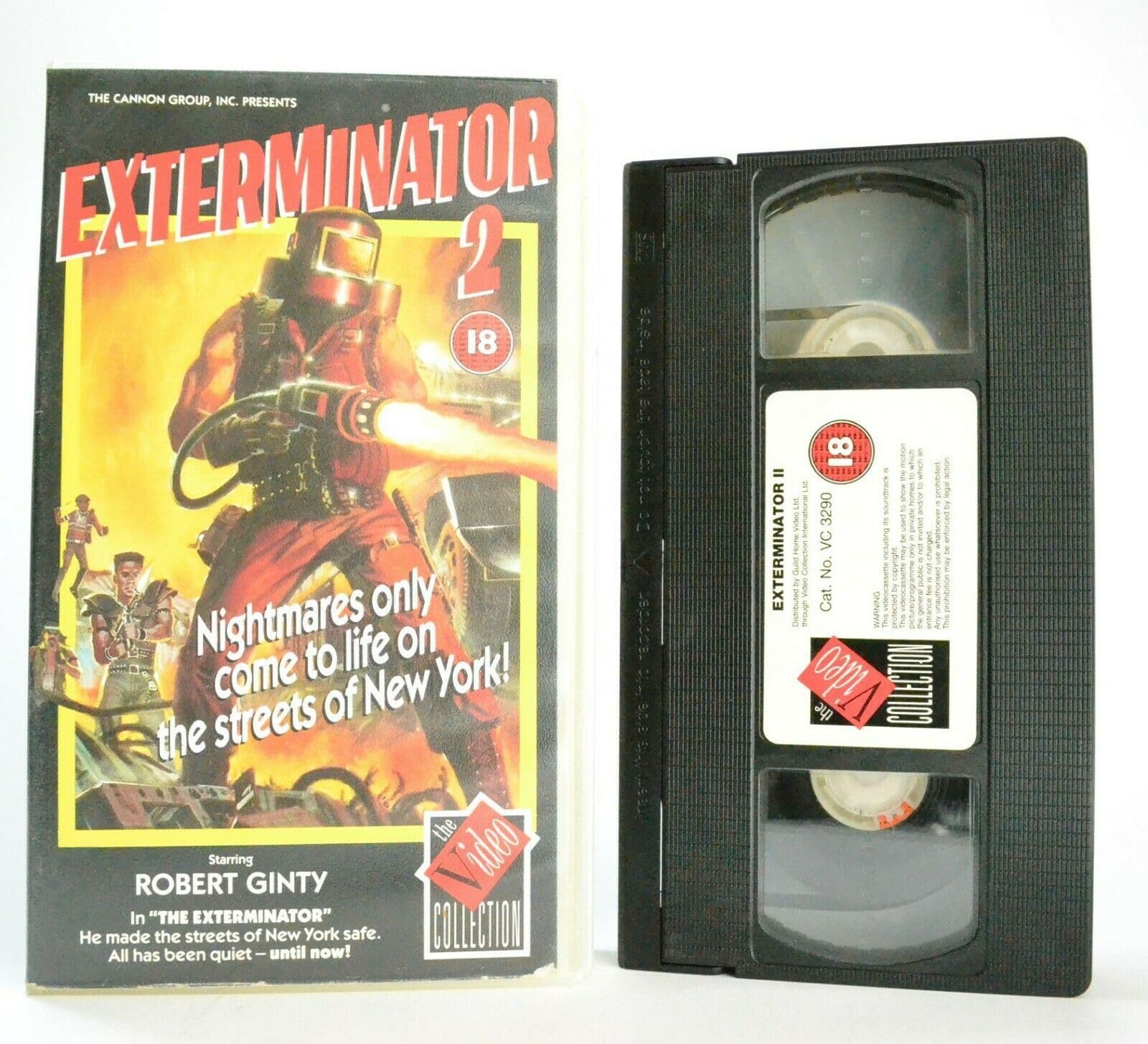Exterminator 2: Action Thriller (1984) - Nightmare On New York Streets - Pal VHS