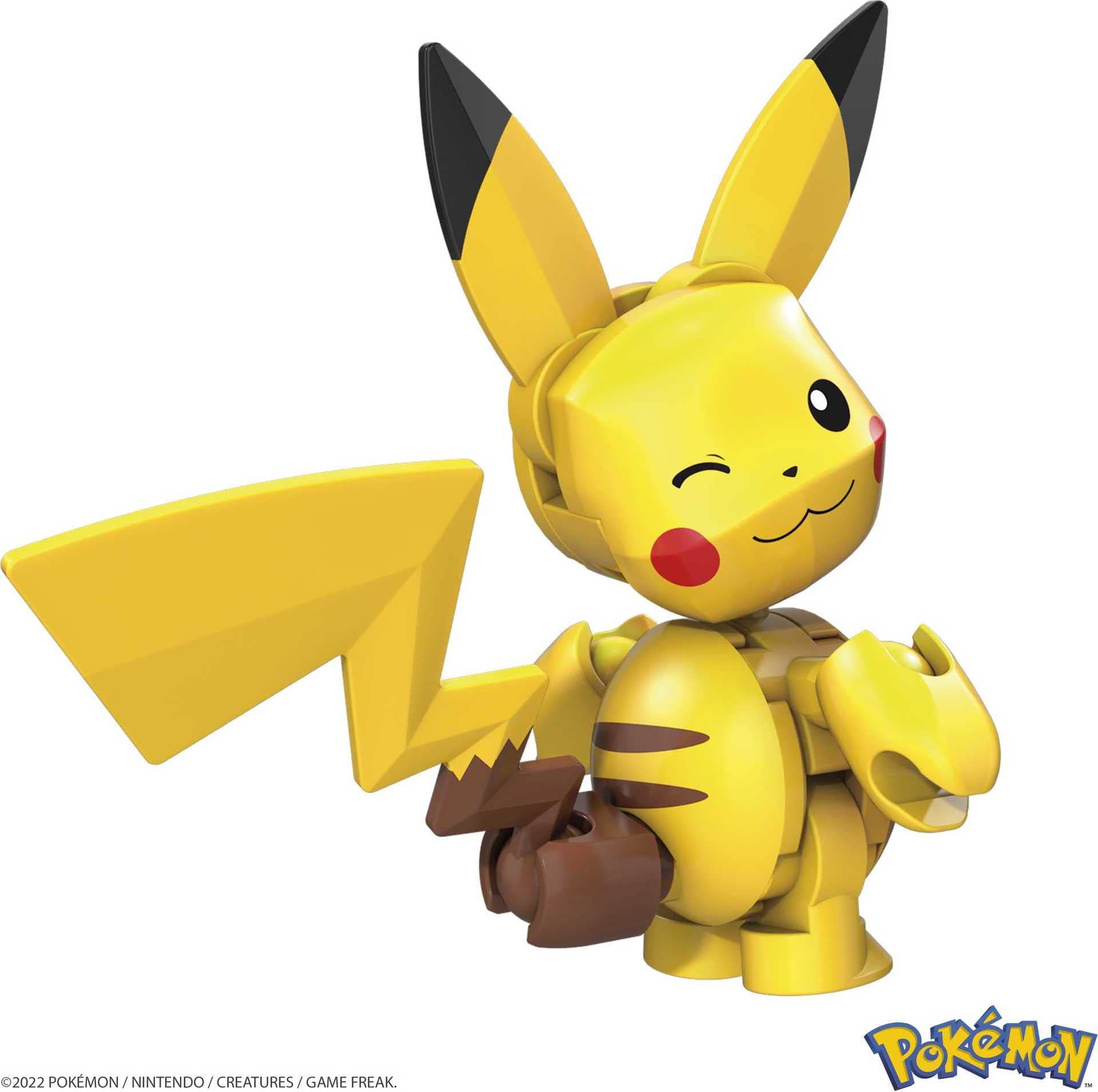 Mega Construx Pokemon Pikachu Construction Set, Building Toys for Kids [Amazon Exclusive] 16 Pieces