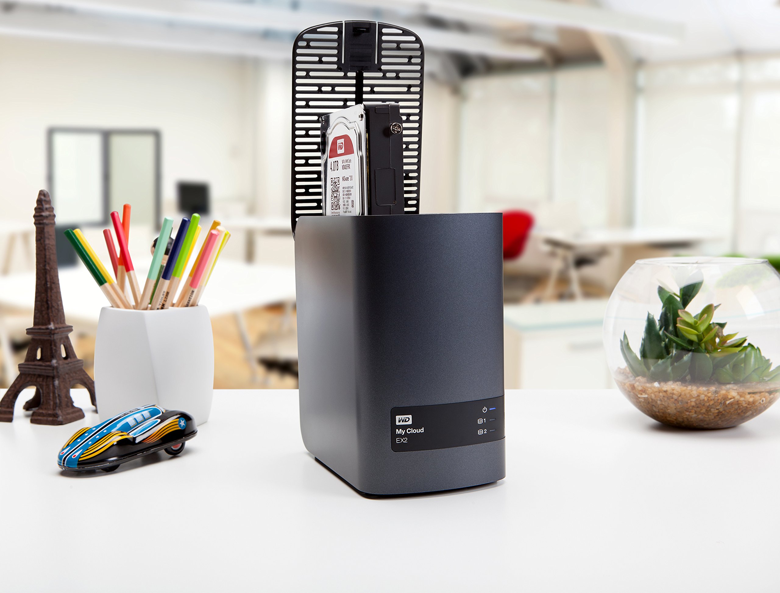 WD My Cloud EX2 Diskless Network Attached Storage - NAS - WDBVKW0000NCH-NESN