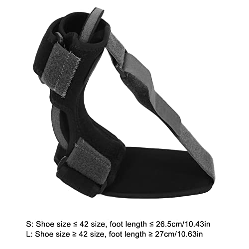 Jonlaki Plantar Fasciitis Night Splint,Foot Drop Support Brace,Adjustable Dorsal Night Splint for Relieve Arch Arch Ankle Pain,Foot Corrector(L)