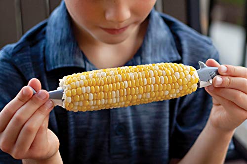 Outset Shark Corn Holders, Set of 4 Pairs