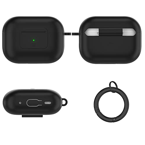 FUNLINK for Airpods Pro 2nd Generation Case 2022, [Upgrade Secure Lock] AirPods Pro 2 Case Cover Shockproof Silicone Skin Protective Case with Keychain& Lanyard for New Apple Airpods Pro Case
