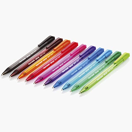 Paper Mate InkJoy 100RT Retractable Ballpoint Pens, Medium Point, Black, 16 Pack (1952705)