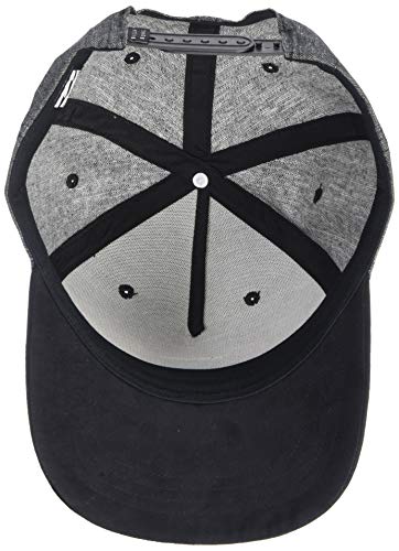 Billabong Men's Classic Hat, Grey Stacked Up Snapback, ONE