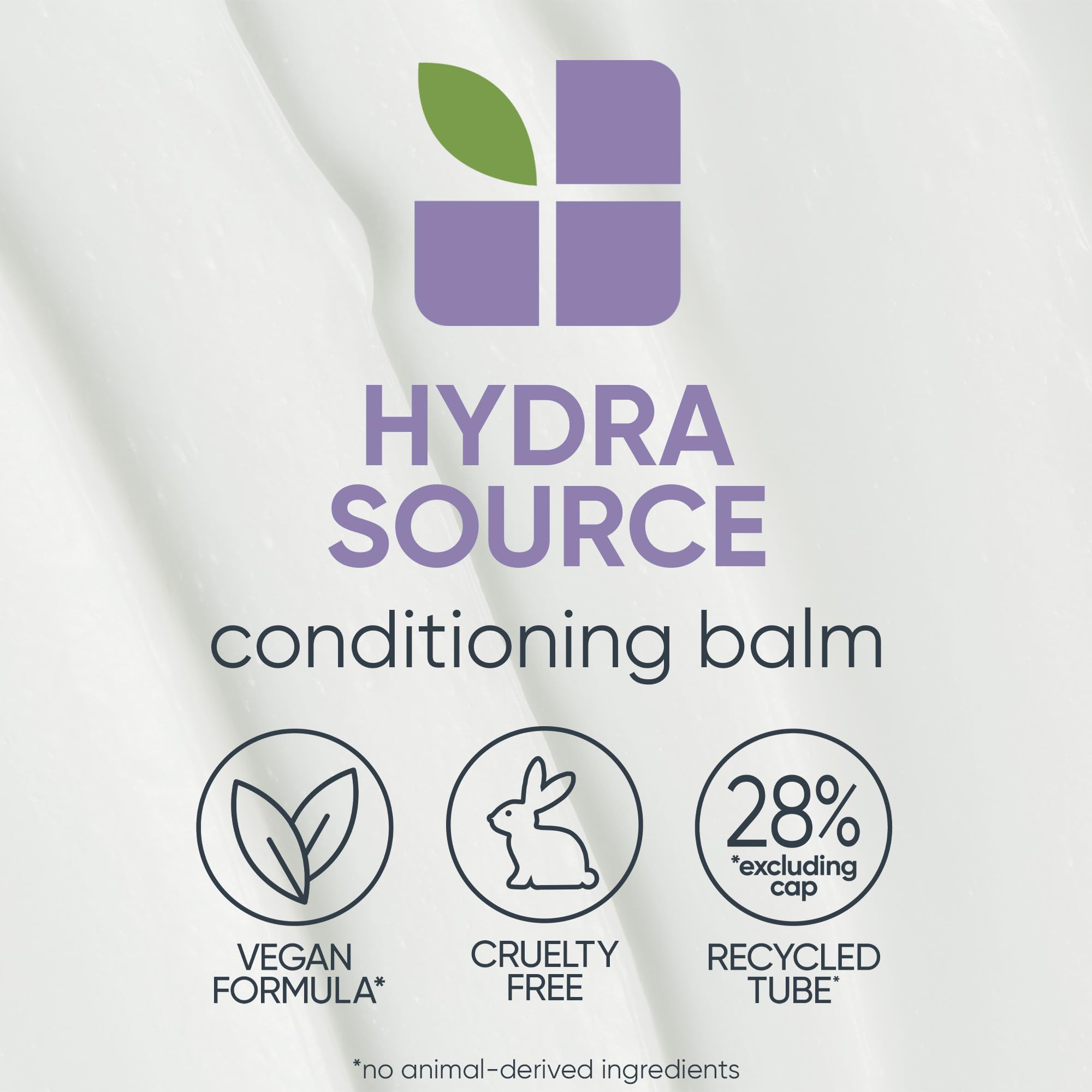 Biolage Hydra Source Conditioning Balm | Hydrates, Nourishes & Detangles Dry Damaged Hair | Moisturizing | Sulfate-Free | Weightless, Soft Finish | Deep Conditioning | 9.5 Fl. Oz