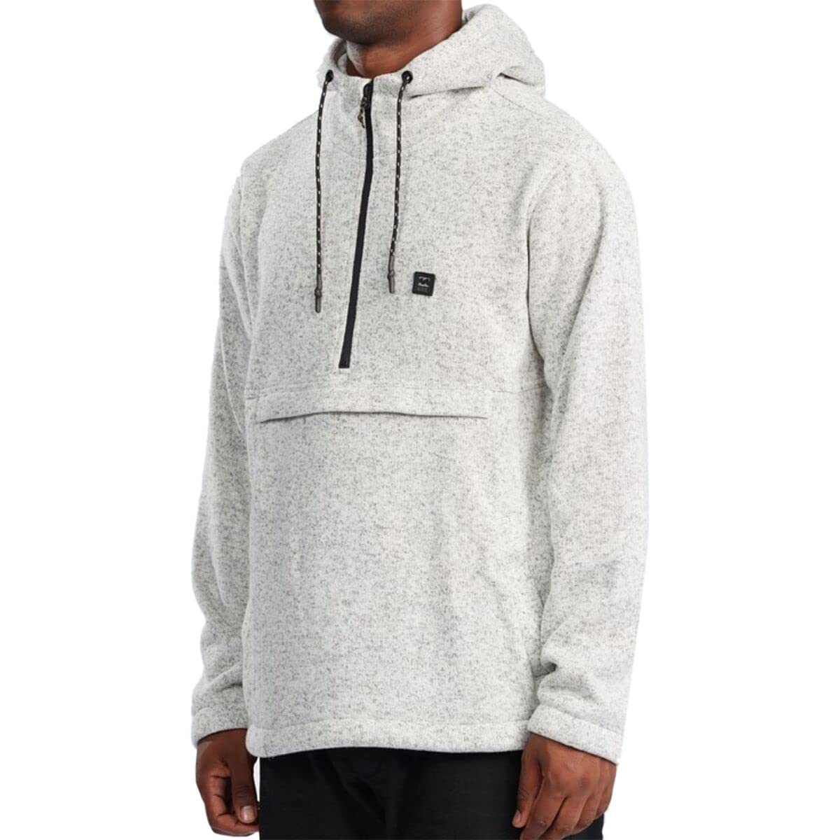 Billabong mens Boundary Pullover Shirt, Grey Heather, Small US