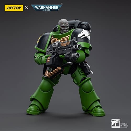 JOYTOY 1/18 Action Figures Warhammer 40K Mecha Model Salamanders Assault Intercessors Brother Tol'vak