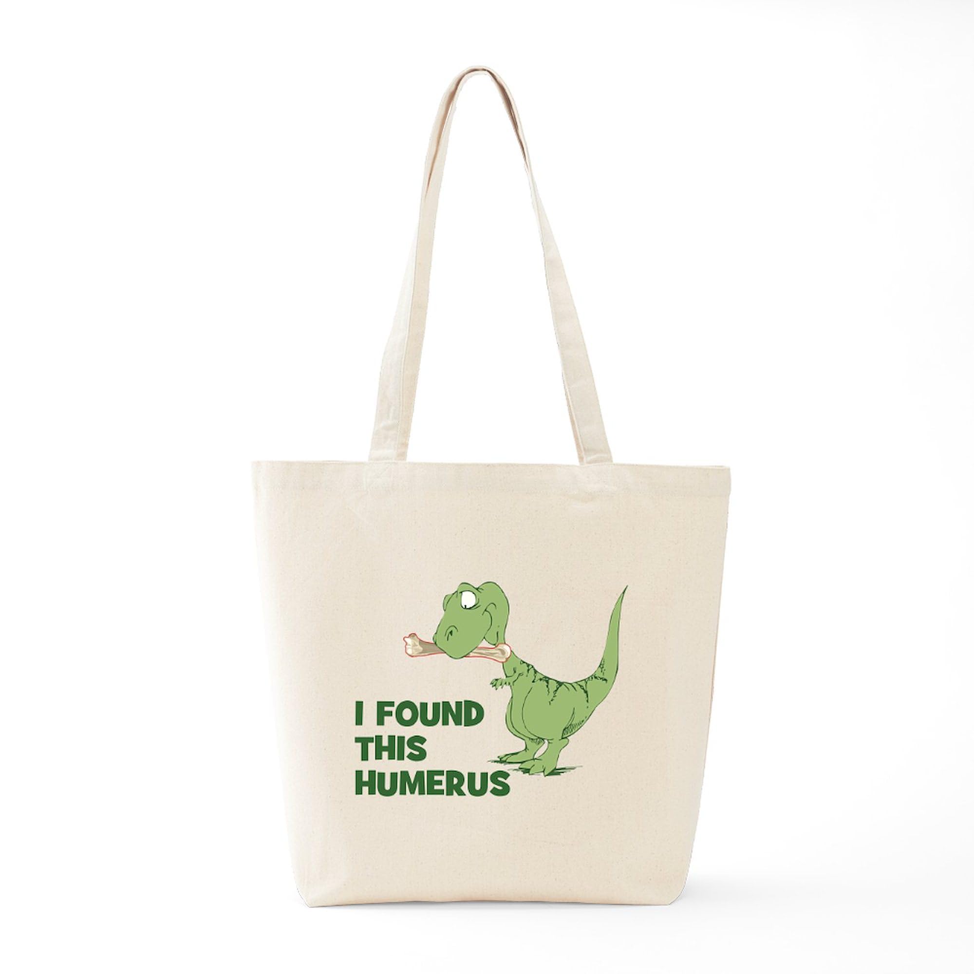 CafePress Cartoon Dinosaur Tote Bag Canvas Tote Shopping Bag