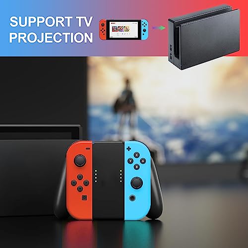 DILITT Joypad Controllers for Nintendo Switch,Left Right Joypad Replacement for Switch/Lite/OLED,Switch Controllers Joypad Supports Screenshot/Wake-up Function/Motion Control(PS)