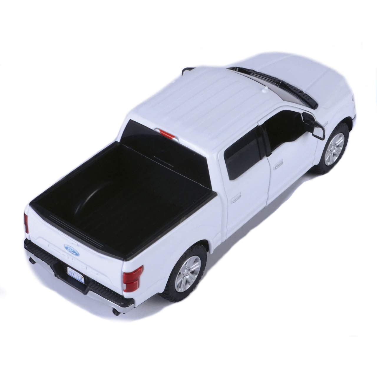 Motormax 2019 Ford F-150 Lariat Crew Cab Pickup Truck Red 1/24-1/27 Diecast Model Car