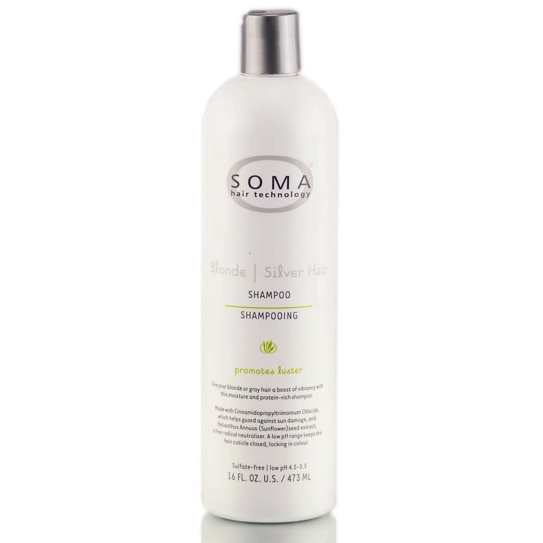 Soma Blonde Silver Hair Shampoo 16 FL. OZ. / 473 ML