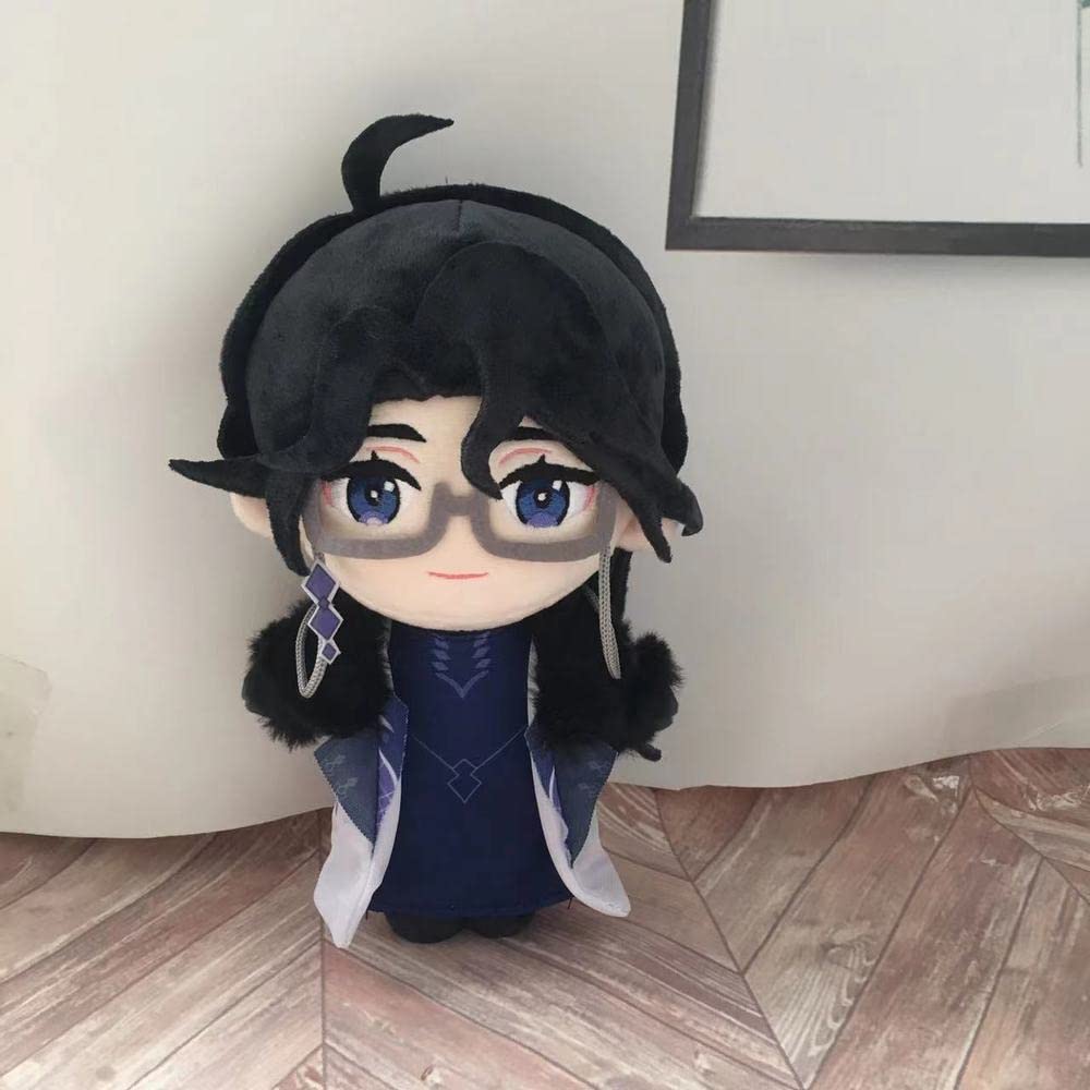 VIRAZ Genshin Impact Fatui Pantalone Plushie Stuffed Plush Doll Lovely Pillow Birthday Christmas New Year for Boys Girls Kids Gift Cartoon Game 23 cm/9.0 inch