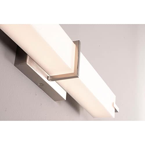 Miller LED Vanity - 17W 1700Lm 120V - Satin Nickel