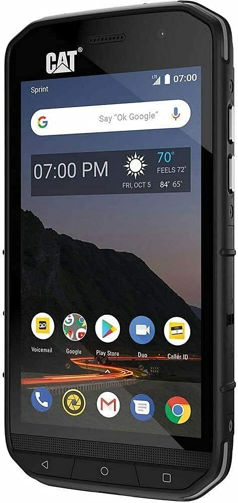 CAT PHONES S48c Unlocked Rugged Waterproof Smartphone 64GB - Black (Renewed)