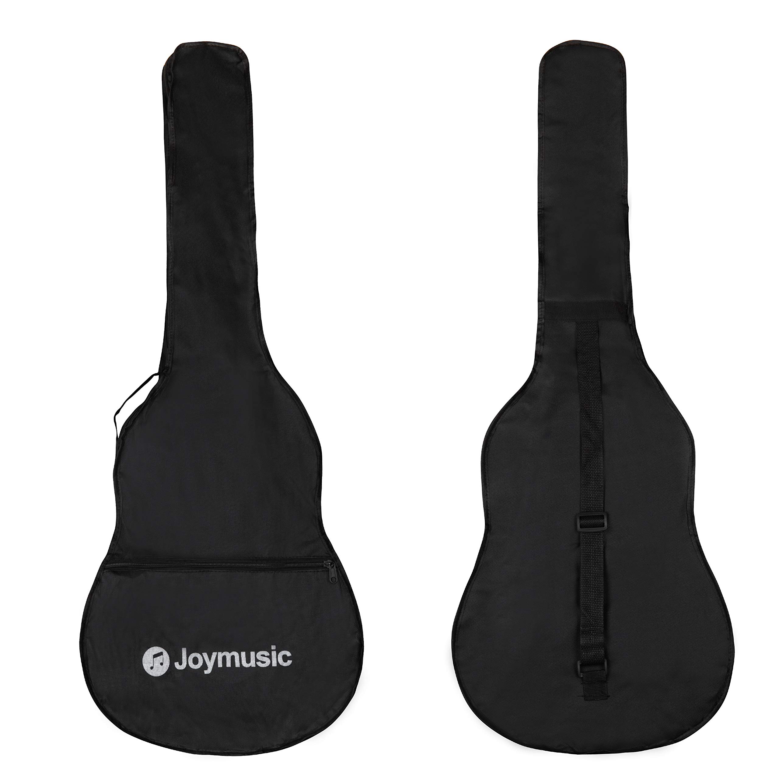 Joymusic 38 inch blueburst beginner acoustic guitar kit,bundle with a strap with picks holder,digital tuner, set strings, capo,cleaning cloth,6 picks,gig bag.(JG-38C,BLS)