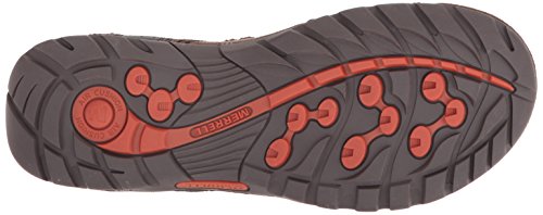 Merrell Men's Sandspur Oak Sandal, Dark Earth, 10 Medium US