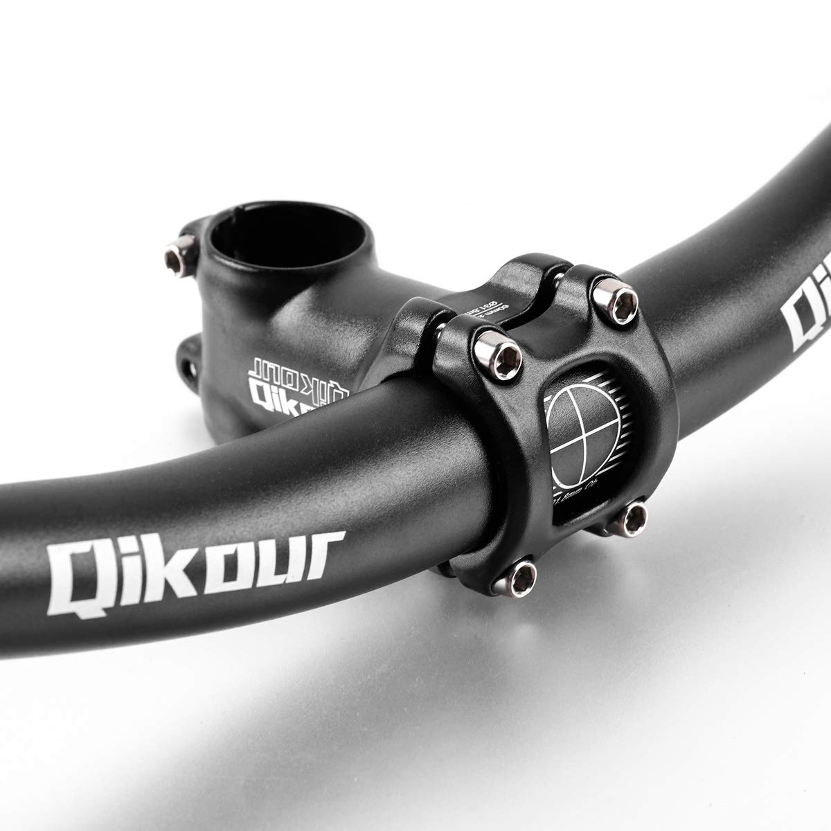 Bike Stem 31.8 Bicycle Stem 7 Degree Handlebar Riser Extender for Road Bike, Mountain Bike, MTB, BMX, Cycling (Only Fit 1.25"/31.8mm Handlebar) (31.8 x 80mm)