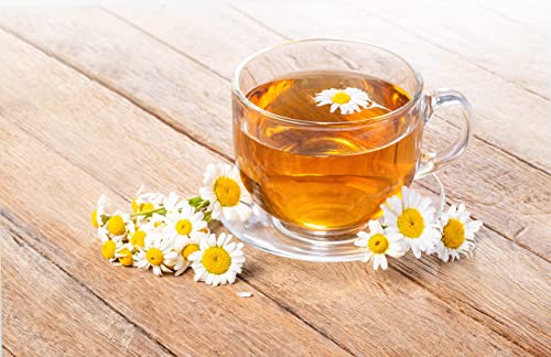 Cha4Tea 36-Count Pure Camomile Herbal Tea Pods for Keurig K-Cup Brewers - Bedtime/Sleep-well/Nightly Calm/Relaxing Tea