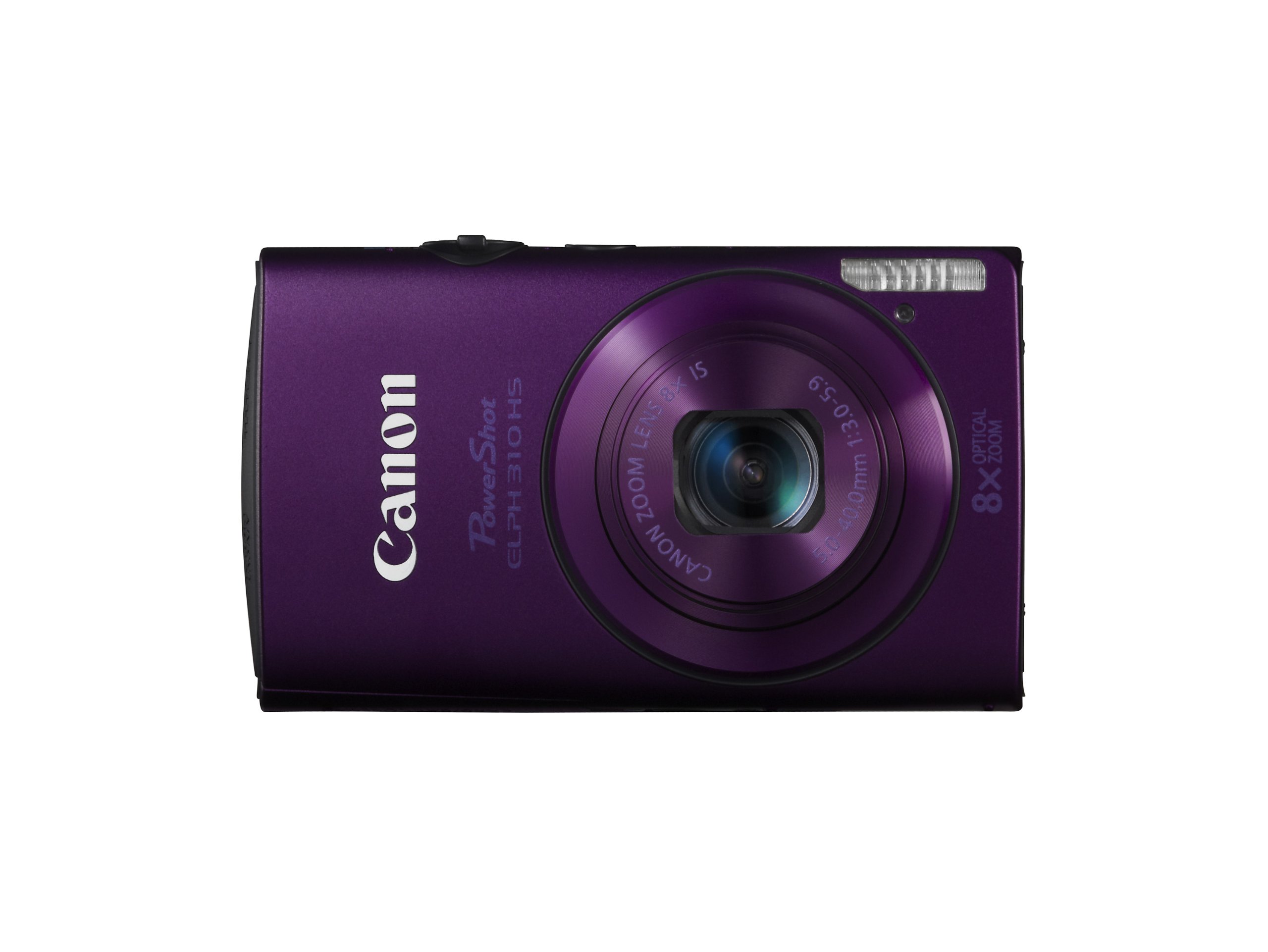 Canon PowerShot ELPH 310 HS 12.1 MP CMOS Digital Camera with 8x Wide-Angle Optical Zoom Lens and Full 1080p HD Video (Purple)