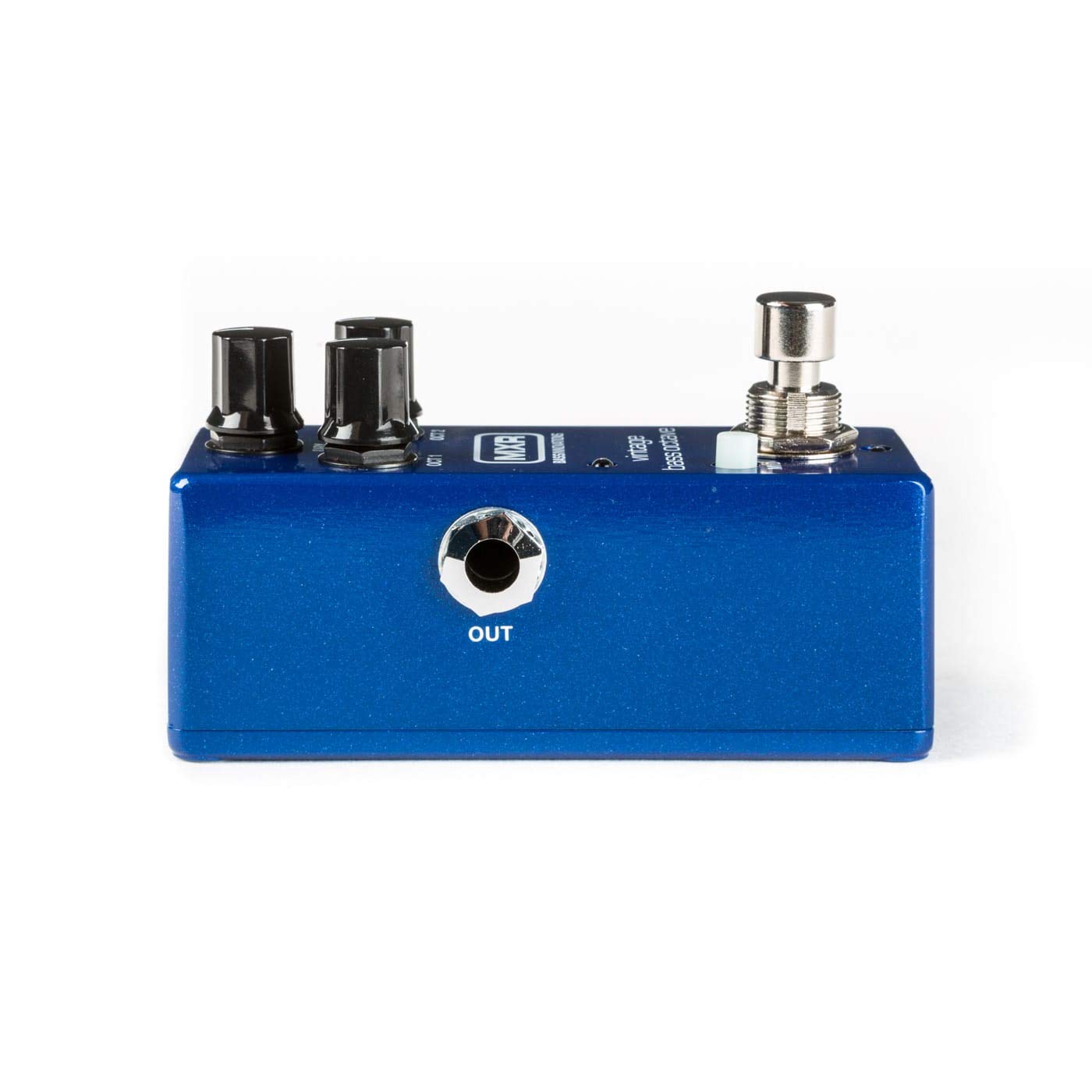 MXR M280 Vintage Bass Octave Effects Pedal Bundle with 2 Patch Cables and Dunlop Pick Pack