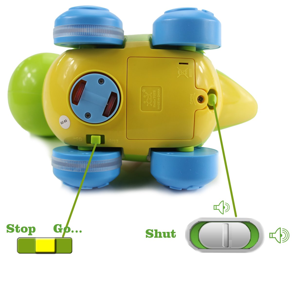 fisca Baby Toys Musical Walking Dinosaur for Babies & Toddlers, Preschool Learning Educational Toys with Lights and Music