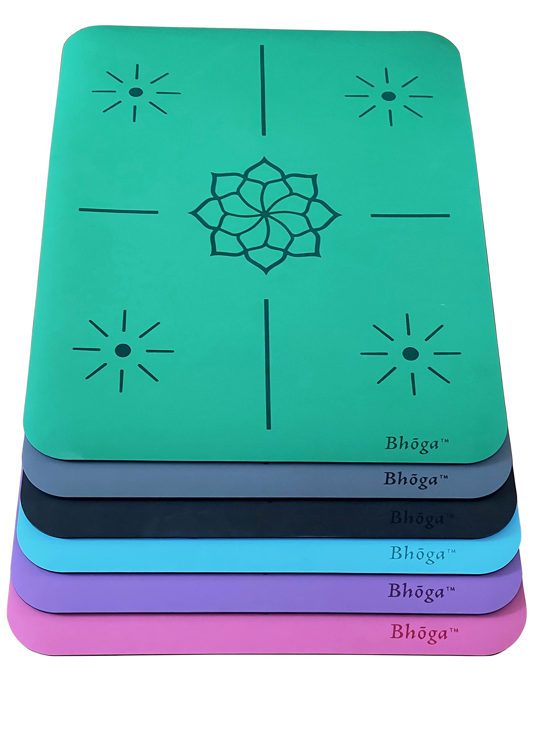 Bhoga Yoga Pad - Mini Yoga Mat (Pretty Pink)